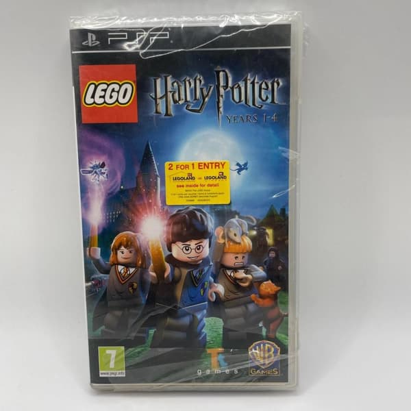 TORN WRAPPER LEGO Harry Potter Years 14 PSP PlayStation Portable Game ...