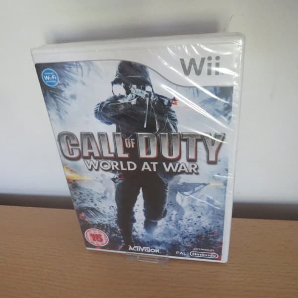Call of Duty World at War For PAL Wii Brand New | CDON