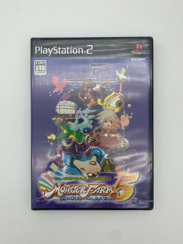 Monster Farm 5 Circus Caravan PS2 Game 2005 NTSCJ Japanese Version ...