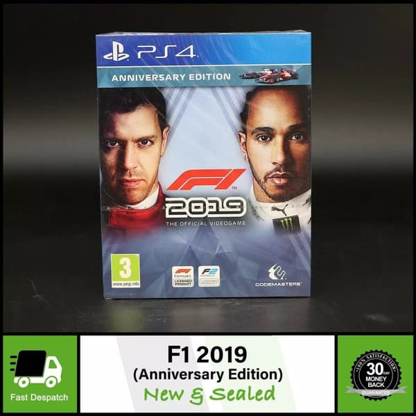 F1 2019 Formula One Anniversary Edition Sony PS4 Game Brand New | CDON