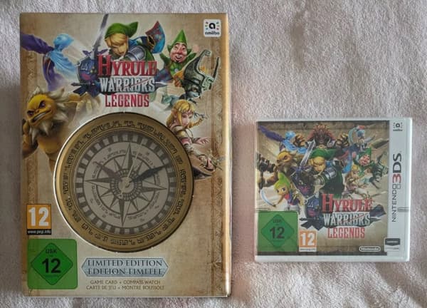 HYRULE WARRIORS LEGENDS LIMITED COLLECTOR'S EDITION NINTENDO 3DS ...