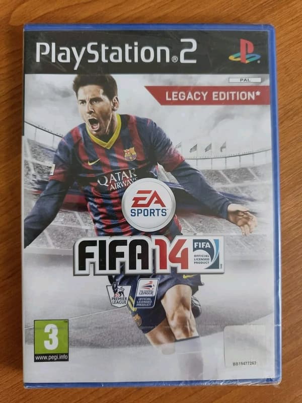 FIFA 2014 PS2 PlayStation 2 pal version NOT MINT Dam To Seal Brand New ...
