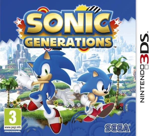 SONIC GENERATIONS 3DS GAME Brand New | CDON