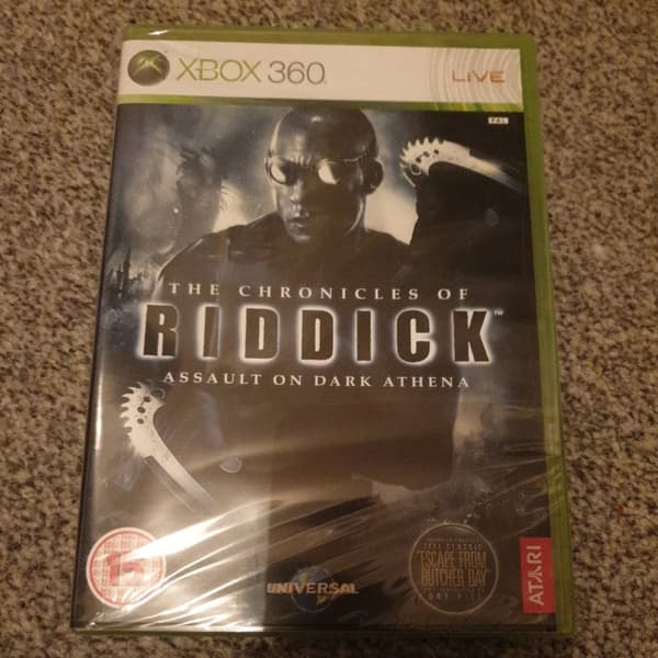 The Chronicles of Riddick: Assault on Dark Athena Xbox 360 2009 Brand ...