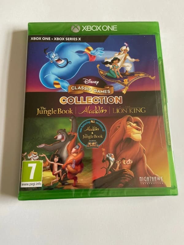 Disney Classic Games Collection Jungle Book Aladdin The Lion King Xbox ...