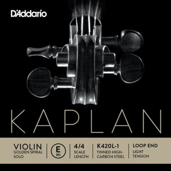 MI Violin 4-4 Kaplan Golden Spiral Solo Loop, Low Pull - Violin ...