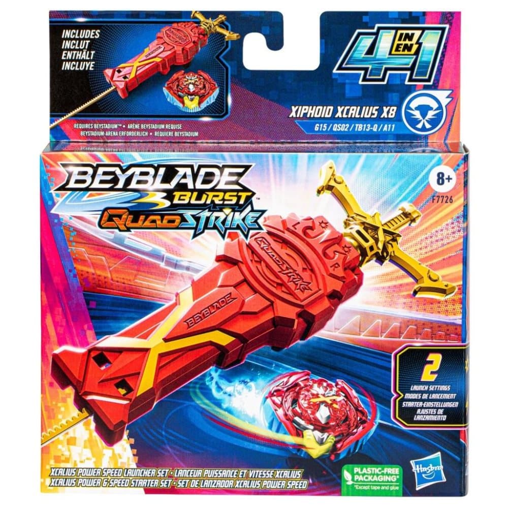 Hasbro Beyblade Xcalius Power Speed Launcher Pack | CDON