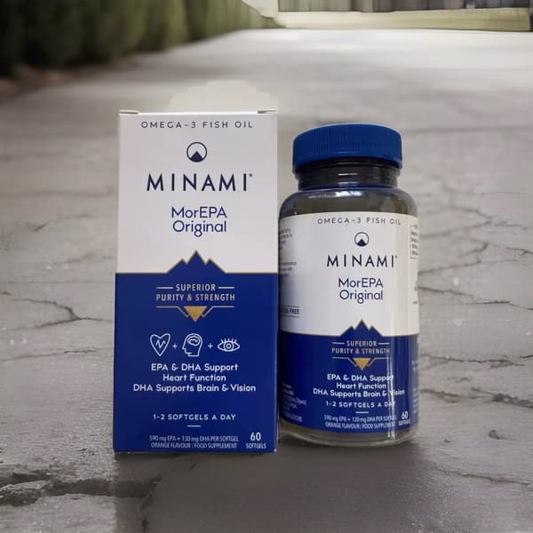 Minami MorEPA Original Omega-3 Fish Oil 60 Softgels | CDON