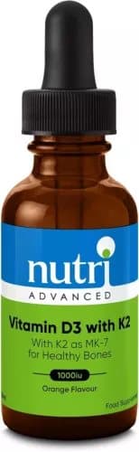 Nutri Advanced D3 Drops with K2 30ml Pack of 1 | CDON