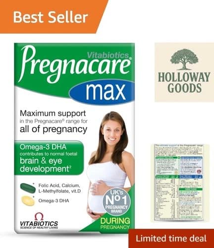 Pregnacare Max 's Pregnancy Vitamins with Omega-3 DHA (84 Tablets) | CDON