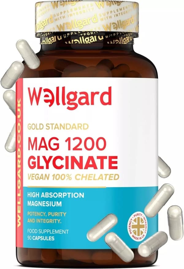 Magnesium Glycinate, Mag 1200, High Strength Magnesium Bisglycinate, | CDON