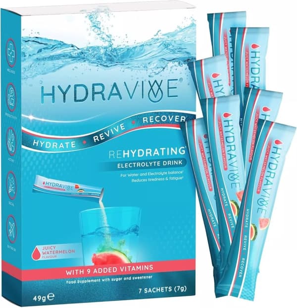 Hydravive?® Rehydration Electrolytes Powder High Strength Vitamin C 7 ...