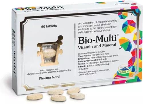 Pharma Nord Bio-Multi Vitamins and Minerals 60 Capsules | CDON