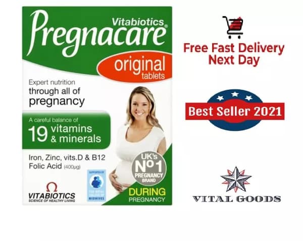 Vitabiotics Pregnacare Original through out all of Pregnancy Vitamins ...