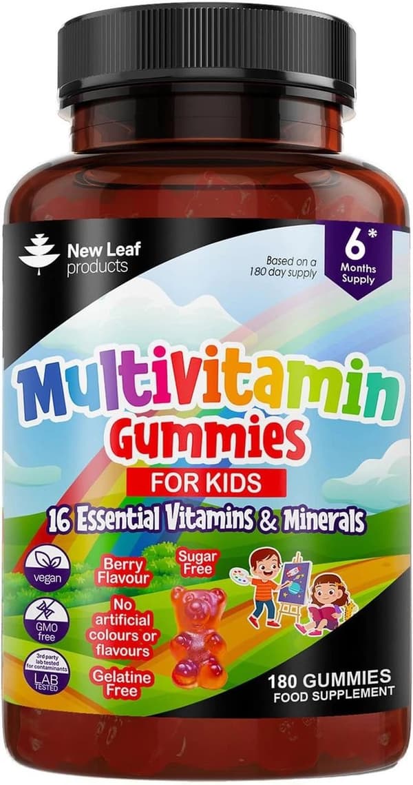 Multivitamins for Children Kids Multivitamin Gummies SIX Months + Zinc ...