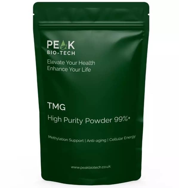 Peak Bio-Tech Trimethylglycine (TMG) Powder 100g Betaine Anhydrous ...