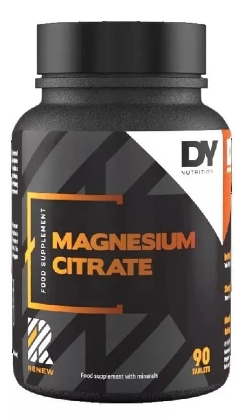 Dorian Yates Magnesium Citrate Renew 90 Tablets Fatigue Muscle Bone ...