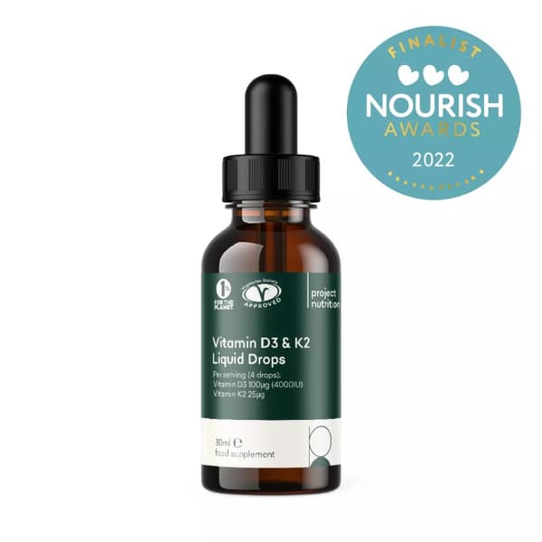 Vitamin D3 K2 Liquid Drops - 4000 IU - Vit D Drops - Immune Support | CDON