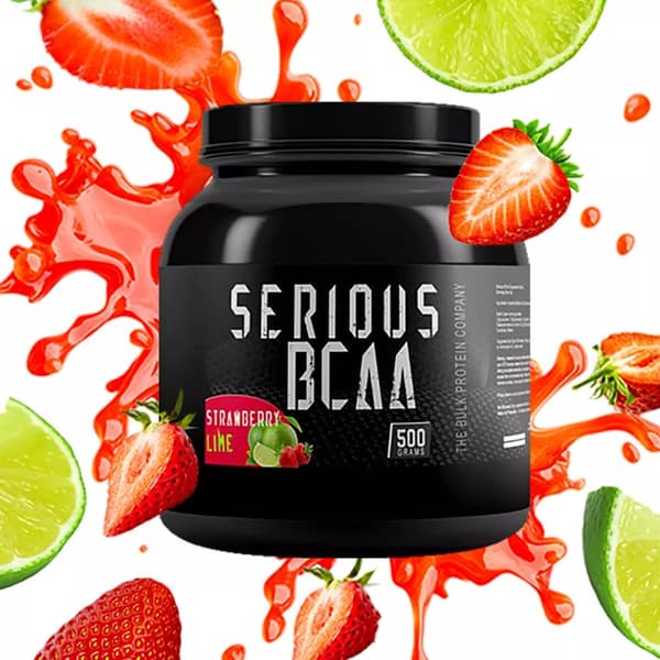 Serious BCAA Powder Intra Workout Pure Amino Acids 500g 100 Servings ...