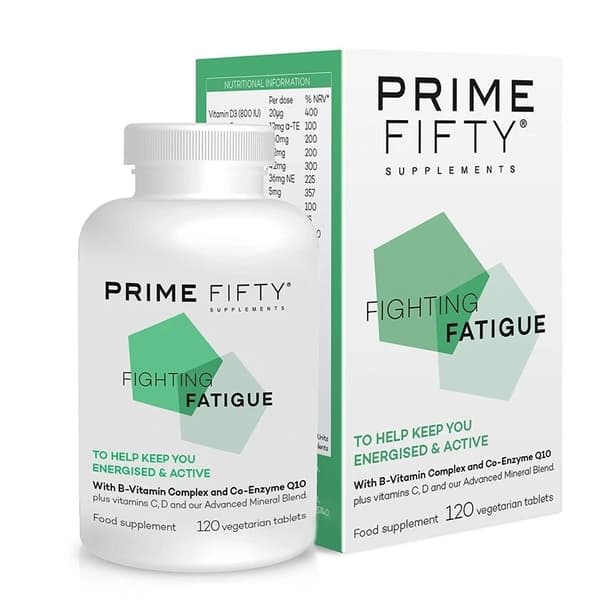 Fighting Fatigue Energy Supplements 120 Tablets B12 Magnesium Iron ...