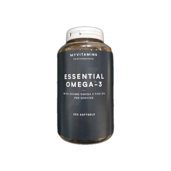 MyVitamins Essential Omega-3 250 Softgels 300mg Omega-3 Fish Oil | CDON