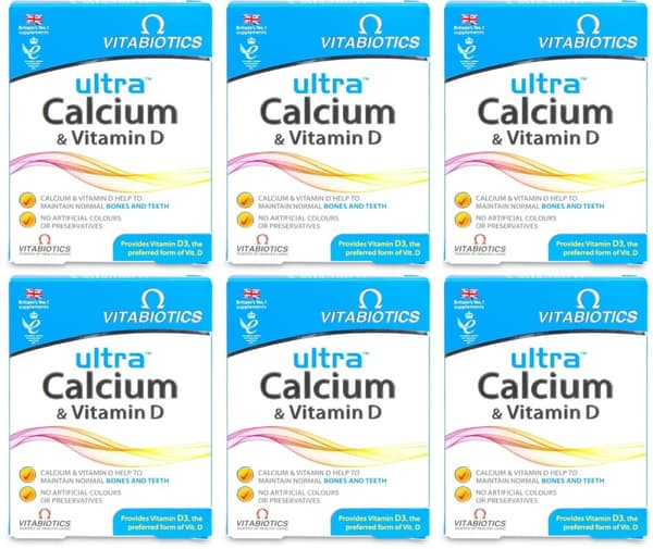 Vitabiotics Ultra Calcium & Vitamin? D 30? Tablets X 6 | CDON