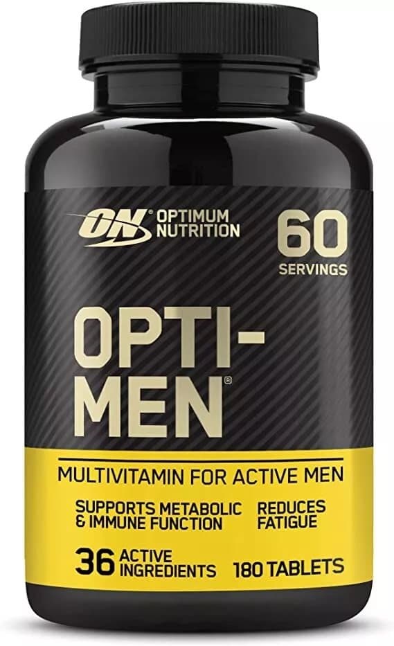 Optimum Nutrition Opti-Men 180 Tabs Complete Multivitamin for Active ...