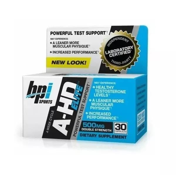BPI Sports - A-HD Elite 30 Capsules Powerful Test Support AHD | CDON