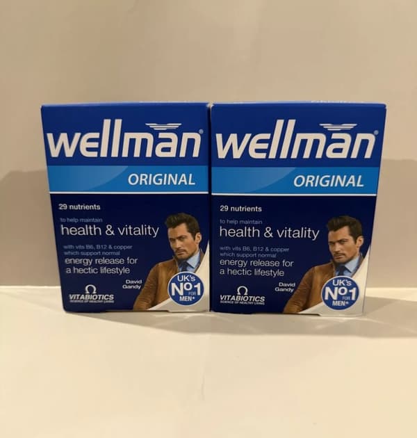 Vitabiotics Wellman Original Multi Vitamin Minerals for Men 30's X2 | CDON
