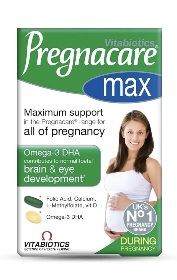 Vitabiotics Pregnacare Max Tablets Plus Capsules Omega - (84) BBE 12/ ...