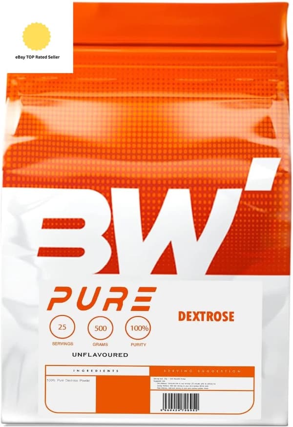 Pure Dextrose Powder 500G - Carbohydrate Supplement - Energy Supply ...