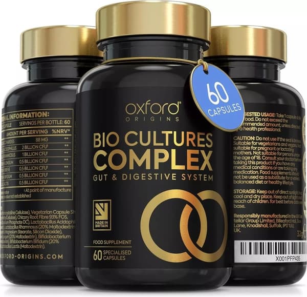 Probiotics Bio Cultures Complex Gut & Digestive System Health Best ...