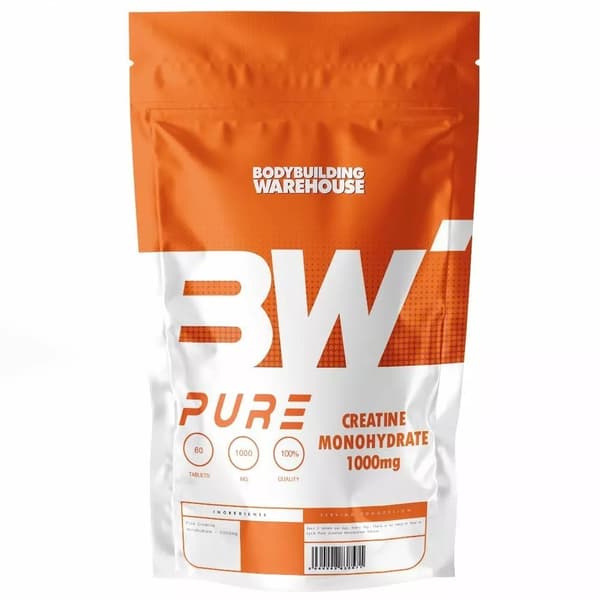 Pure Creatine Monohydrate Tablets / Capsules - Muscle Growth & Strength ...