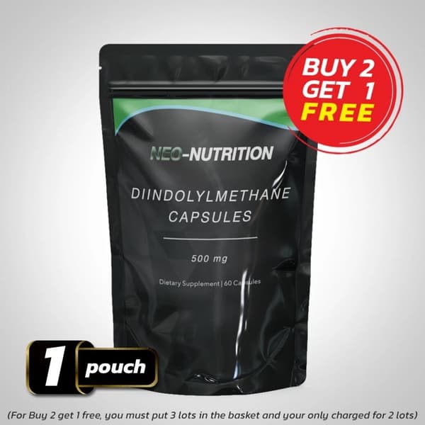 Neo Nutrition DIINDOLYLMETHANE Dim 500mg Vegan Capsules Supplement ...
