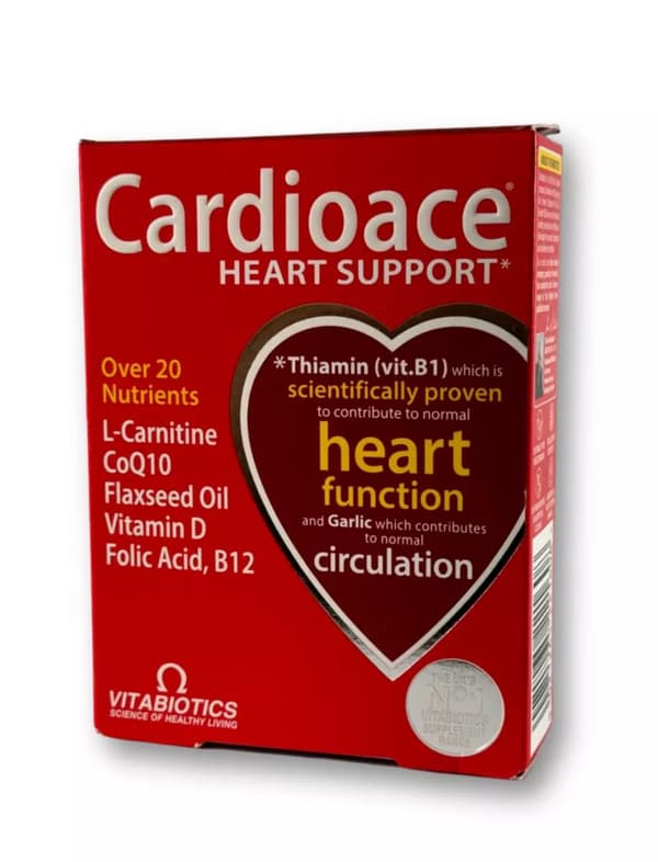 Vitabiotics Cardioace Original Heart Support - 30 Tablets - | CDON