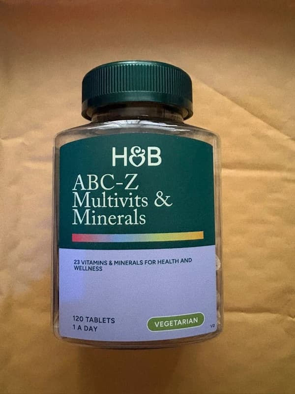 Holland & Barrett ABC-Z Multivitamins & Minerals 120 Tablets ...