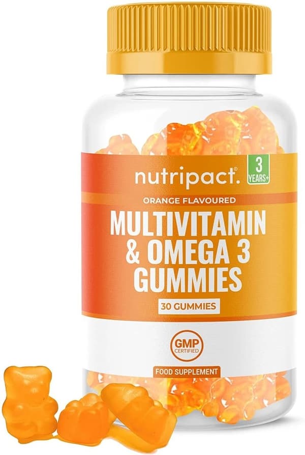 Multivitamin & Omega 3 Gummies for Kids and Adults Immune Support ...