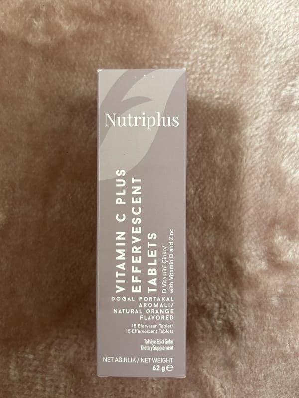 NutriPlus Vitamin C Plus Effervescent Tablets | CDON