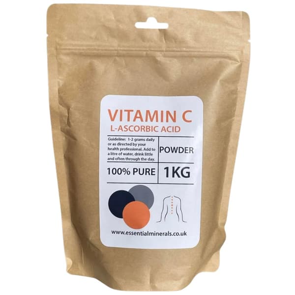 100% Pure Vitamin C Powder L-Ascorbic Acid BP Grade 250g 500g 1kg | CDON