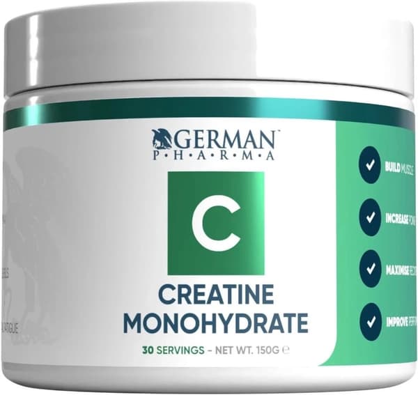 Creatine Monohydrate Powder 150g 100% Pure Supplement Made in | CDON