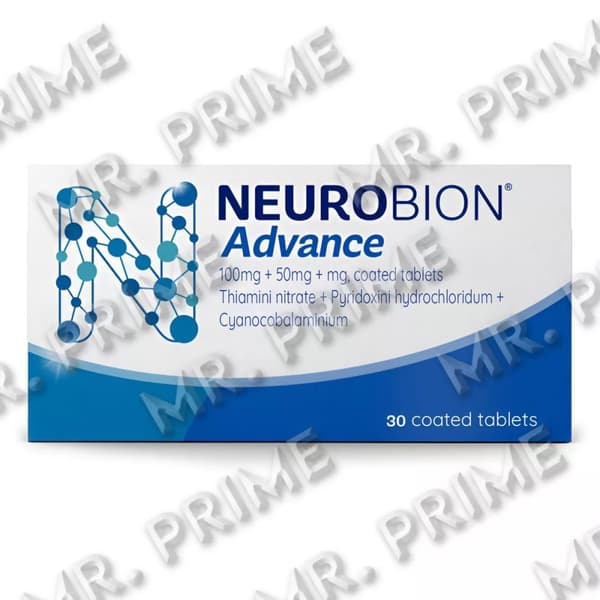 Neurobion Advance 30x tablets Vitamins B1, B6, B12, vitamins B complex ...
