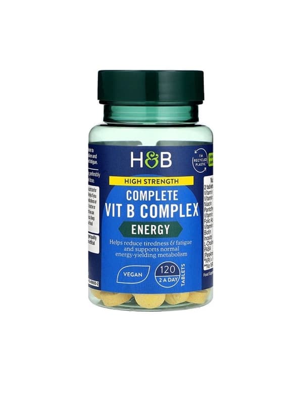 Vit B Complex Energy 120 Tablets Vegan Minerals by Holland&Barrett | CDON