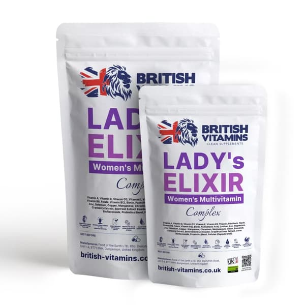 Lady™s Elixir Multivitamin for Women with Minerals, Enzymes & Live ...