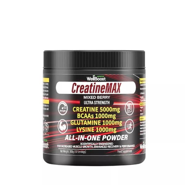 Creatine Max-Ultra strength All-in-One Muscle Building Formula for ...