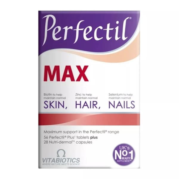 Vitabiotics Perfectil Max-Supports Healthy Skin-Hair-Nails-Nutri ...