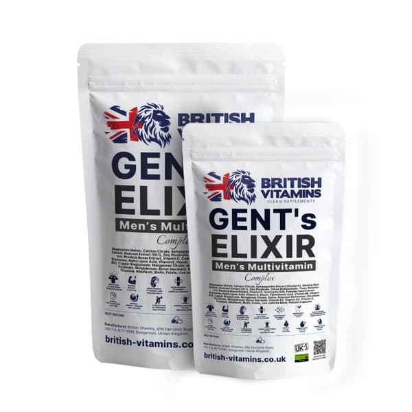 Gent™s ELIXIR Men™s Multivitamin Complex 50 Billion CFU Live Cultures ...