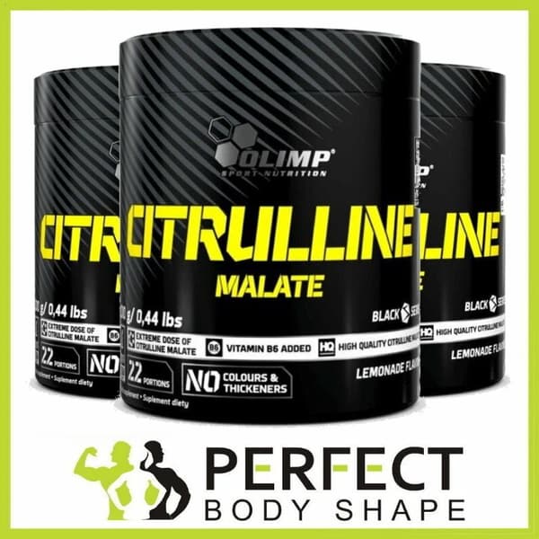 OLIMP CITRULLINE MALATE 200G NITRIC OXIDE BOOSTER PRE-WORKOUT AMINO ...