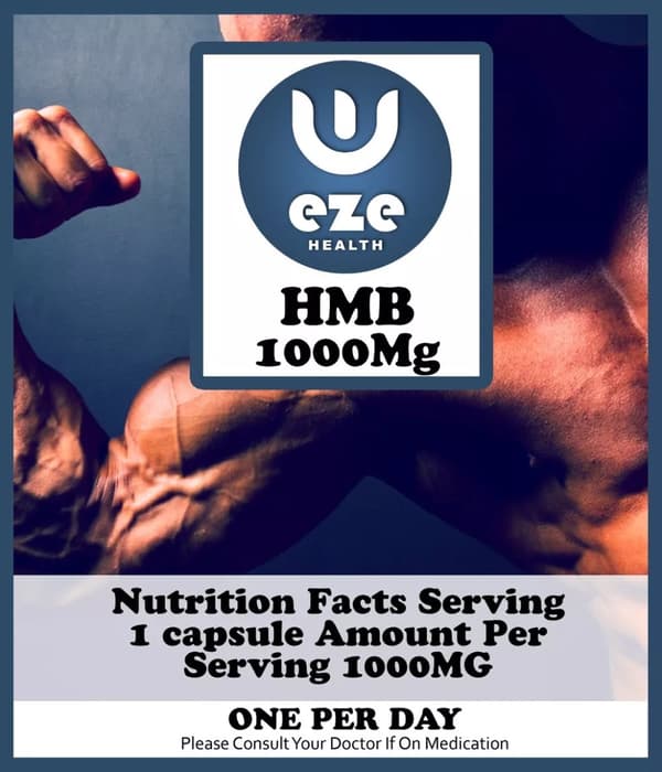 HMB CAPSULES 500 x 1000MG AMINO ACIDS REPAIR -STRENGTH BUY 2 GET 1 FREE ...