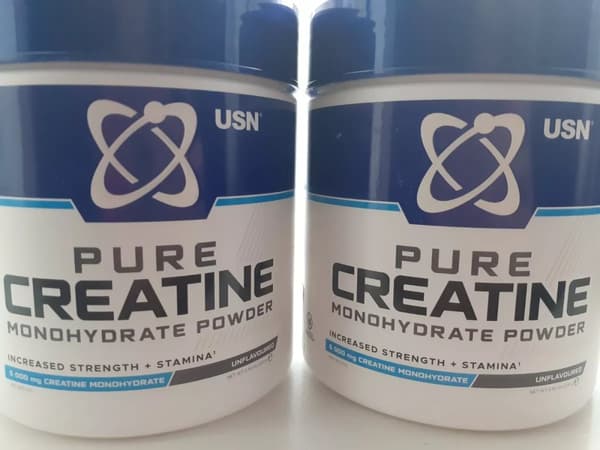 2 X USN Micronised 100% Pure Creatine High Performance Powder 200 g BBE ...
