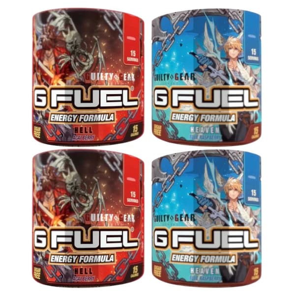 G Fuel Mini Tubs Energy Drink 15 Servings Caffeine Heaven & Hell NEW ...